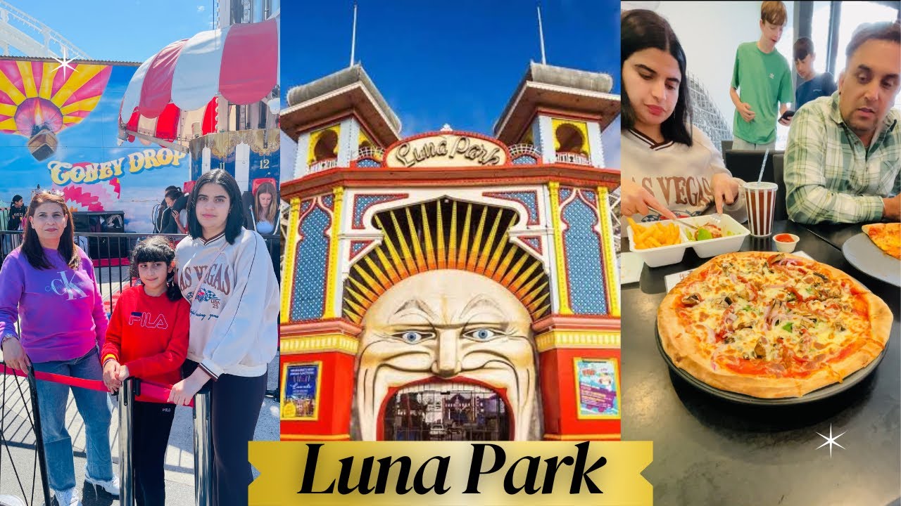Luna Park Melbourne 100+ Year Old Historic Amusement Park Australia ...