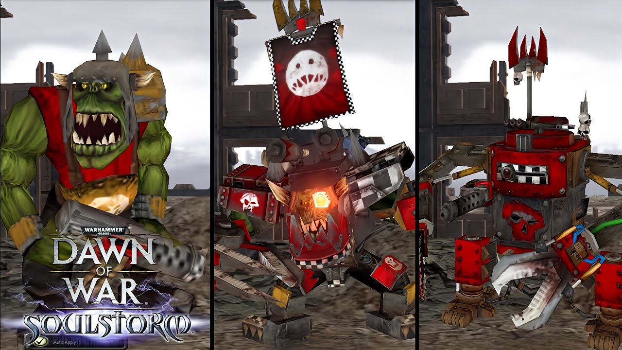 Dawn of War: Soulstorm - ORKS Showcase | Warhammer 40k [HD] - YouTube
