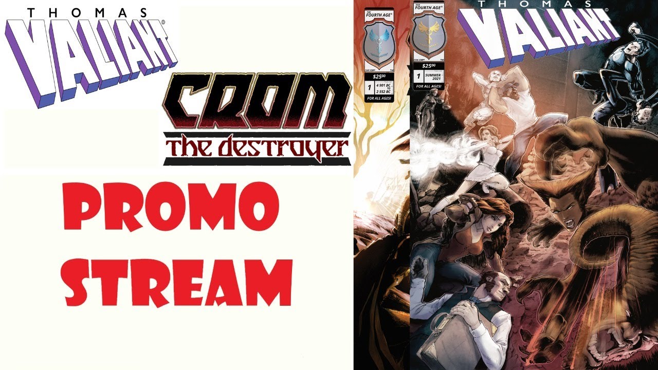 Thomas Valiant - CROM The Destroyer Promo Stream 19 Apr 2023 - YouTube