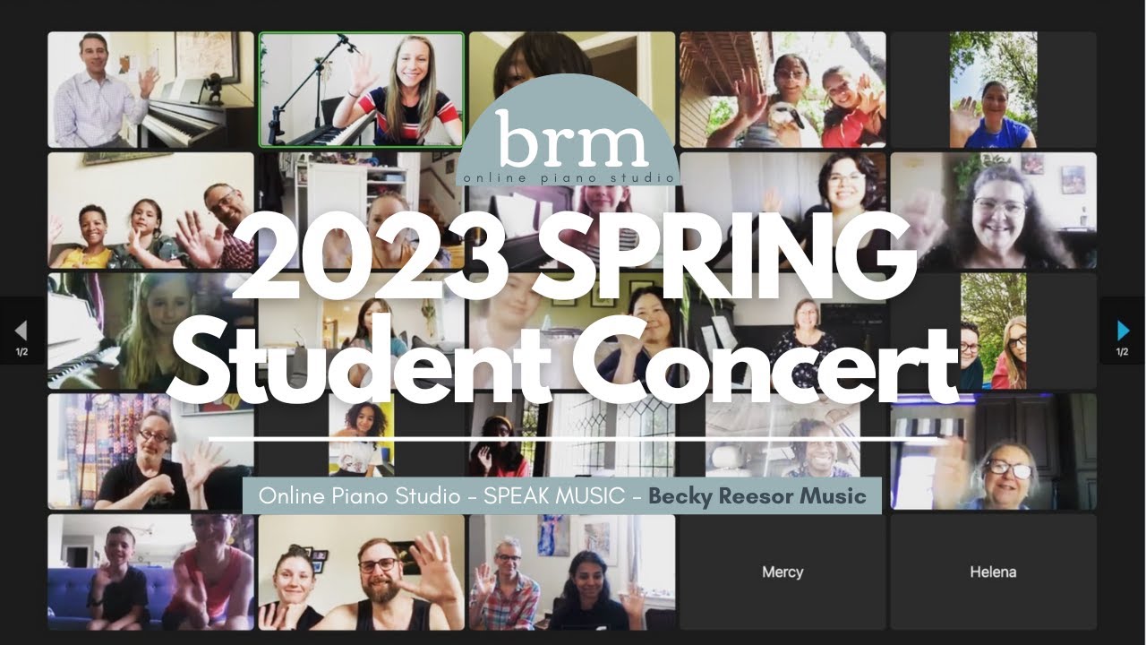 Spring Student Concert REEL 2023 - YouTube
