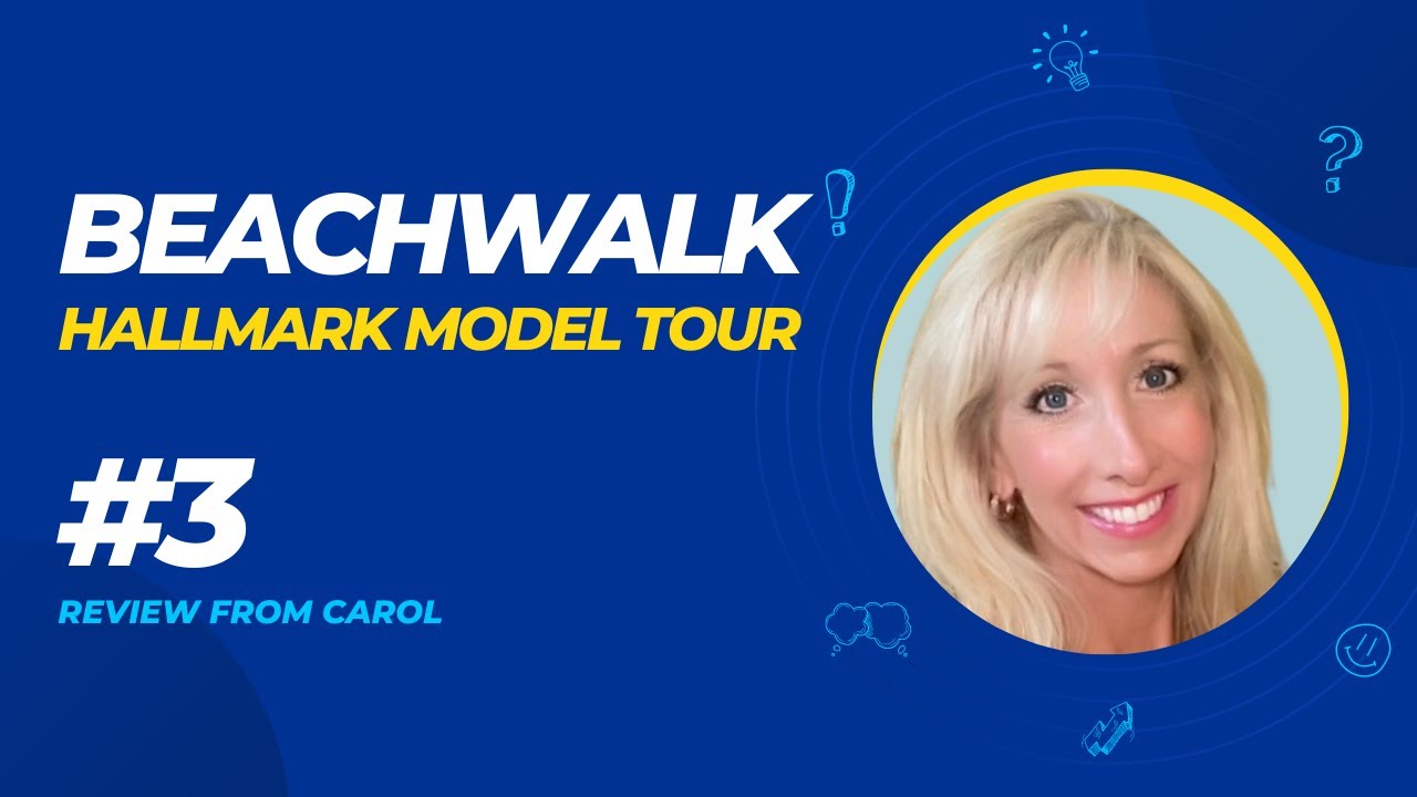 Beachwalk - Video 3 - Hallmark Model Tour - YouTube