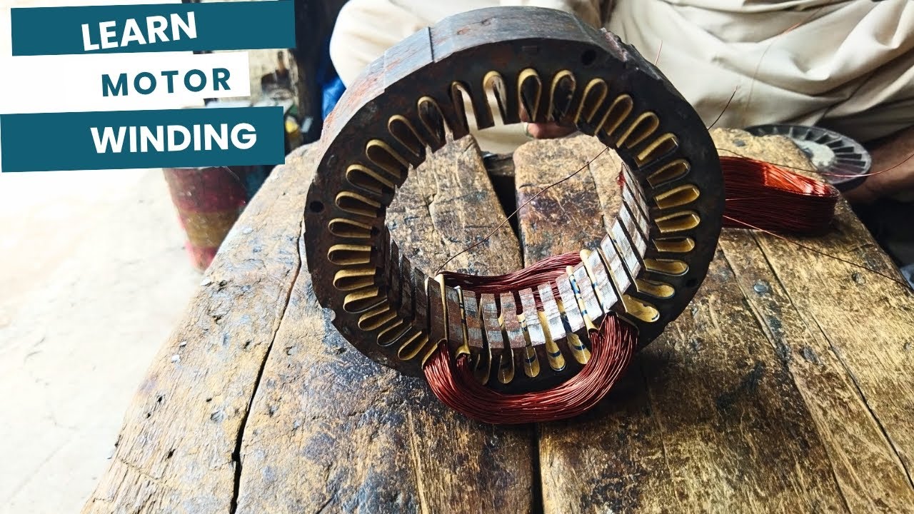 How to Rewind a Motor Step by Step | Easy Guide - YouTube