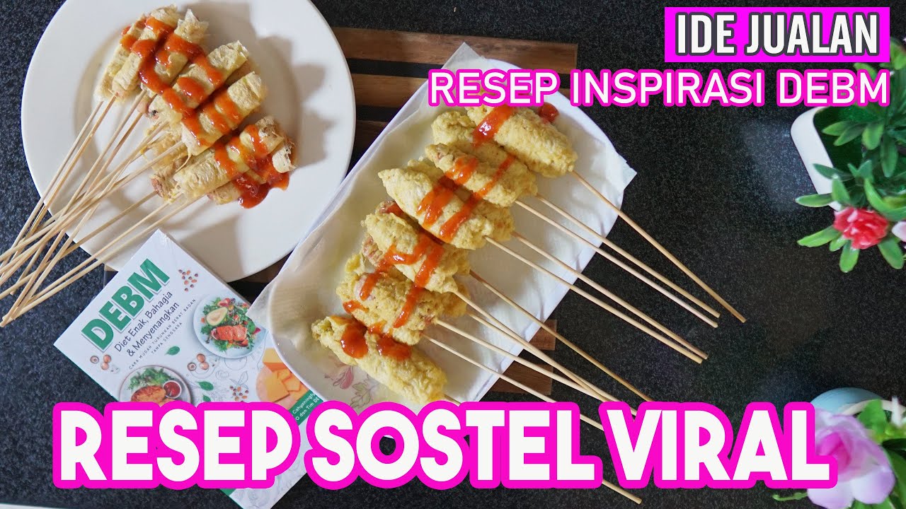 IDE JUALAN | SOSTEL VIRAL | RESEP SOSTEL TANPA CETAKKAN | RESEP ...