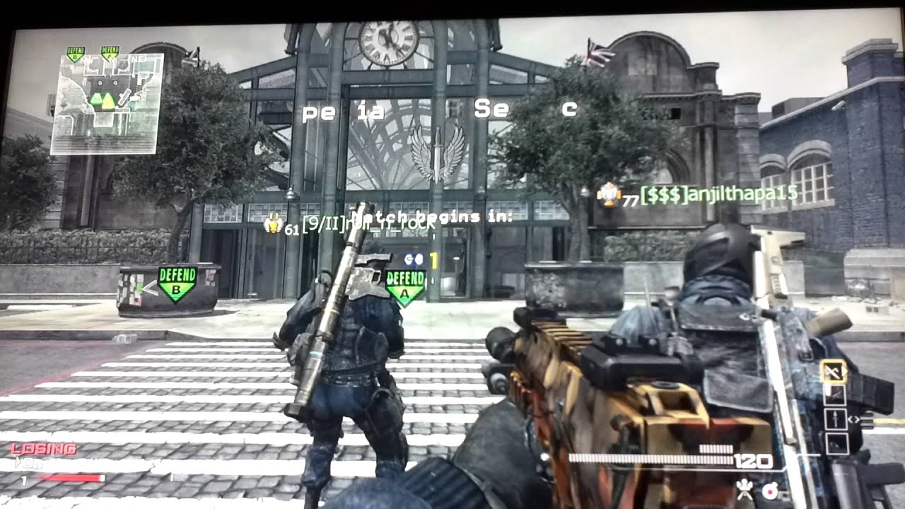 live comm mw3 underground demolition - YouTube