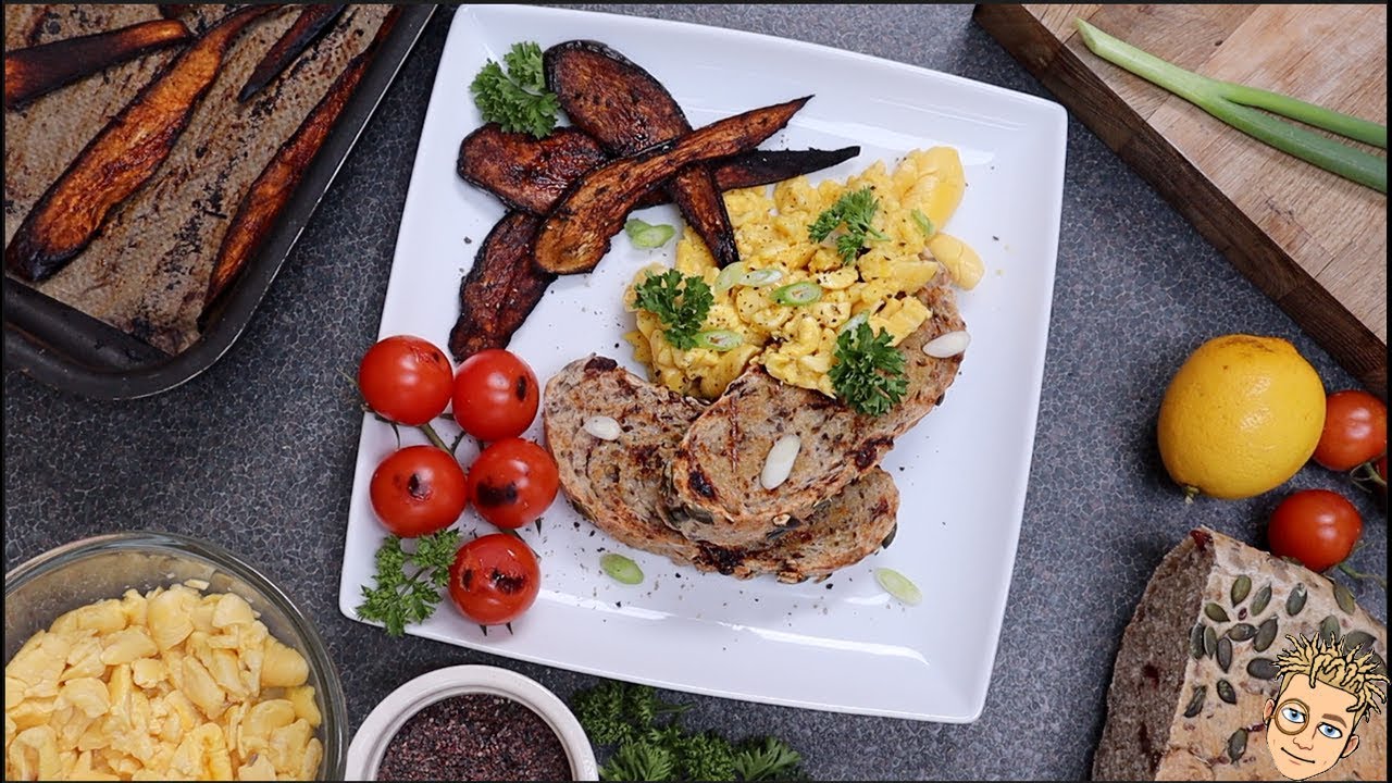 🤤EASIEST VEGAN BREAKFAST | SOY FREE! by Jordan Billham - YouTube
