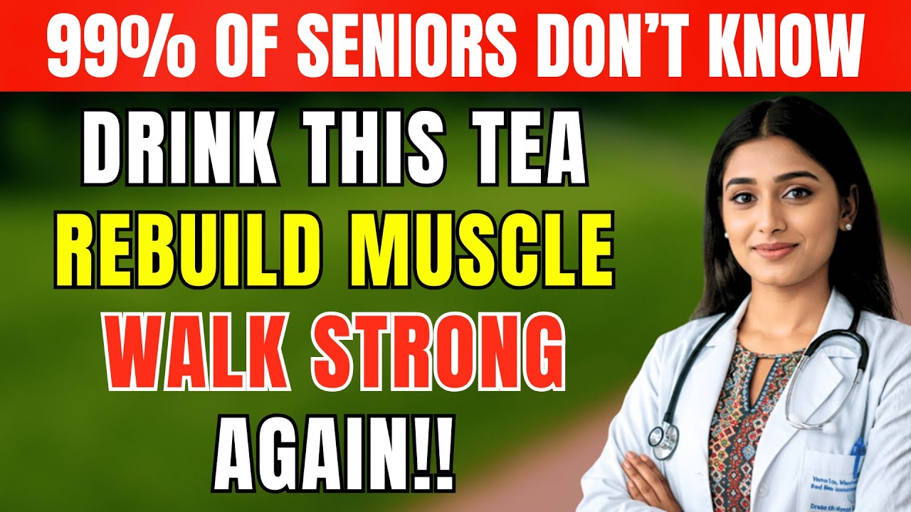 Over 60? Drink These 3 Teas to Rebuild Muscle and Walk Strong Again ...