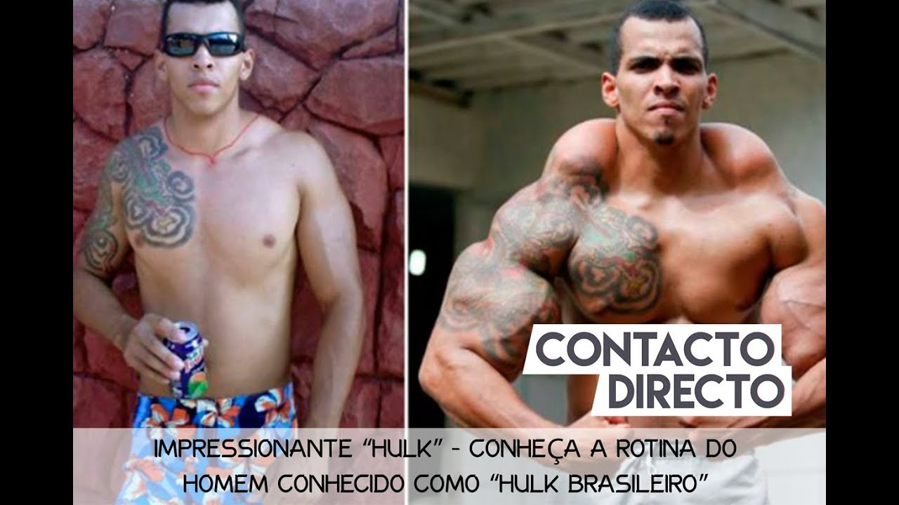 IMPRESSIONANTE: CONHEÇA A ROTINA DO HOMEM CONHECIDO COMO “HULK ...