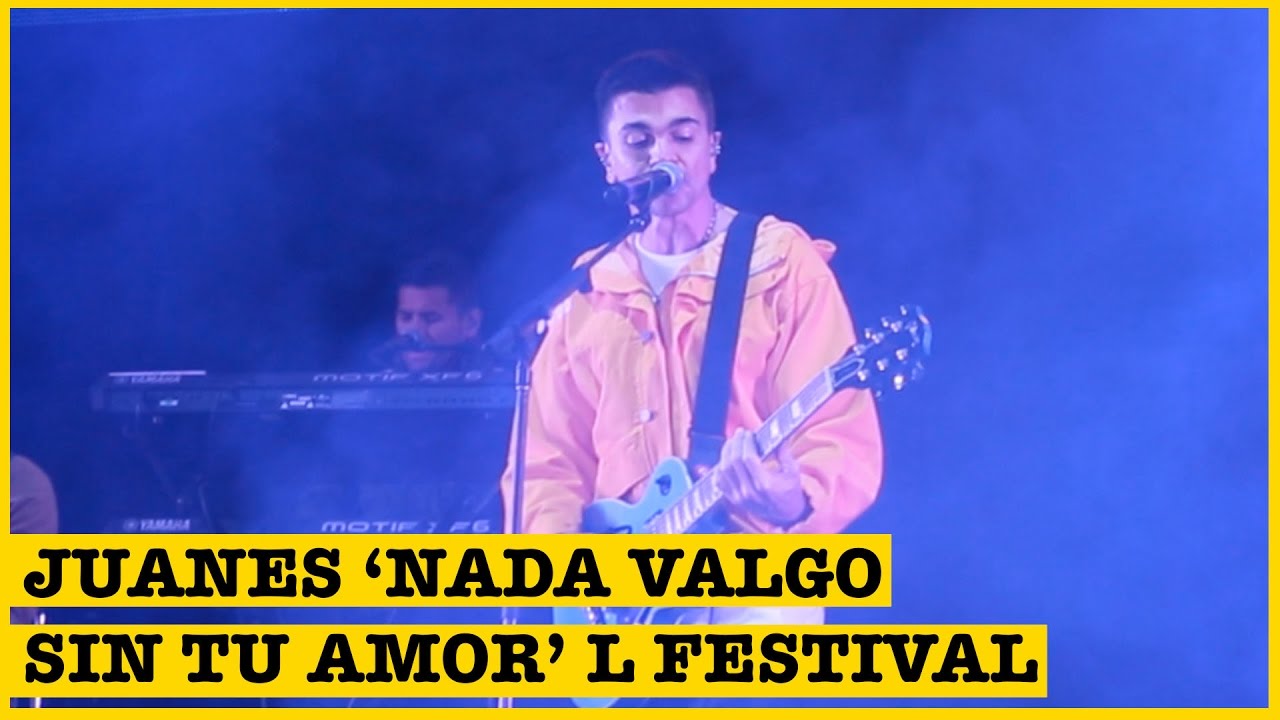 Juanes 'Nada Valgo Sin Tu Amor' en Vivo en L Festival 2017 - YouTube