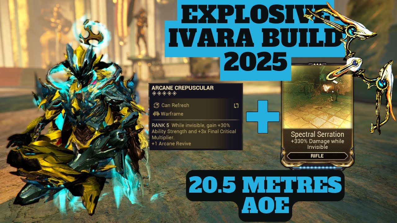 This Warframe Ivara Prime Build 2025 is Insane - YouTube