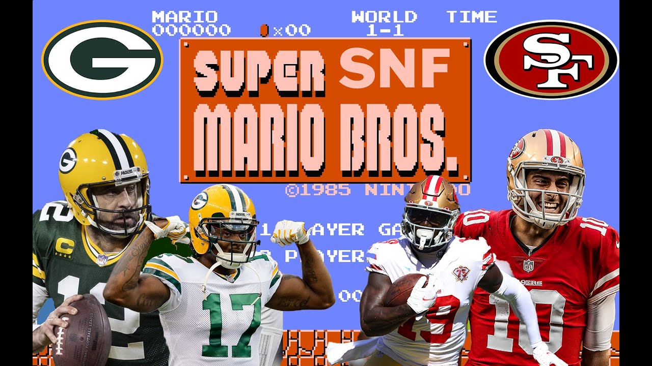 Viper Bytes: Super Mario Bros SNF Week 3 Preview Packers vs 49ers - YouTube