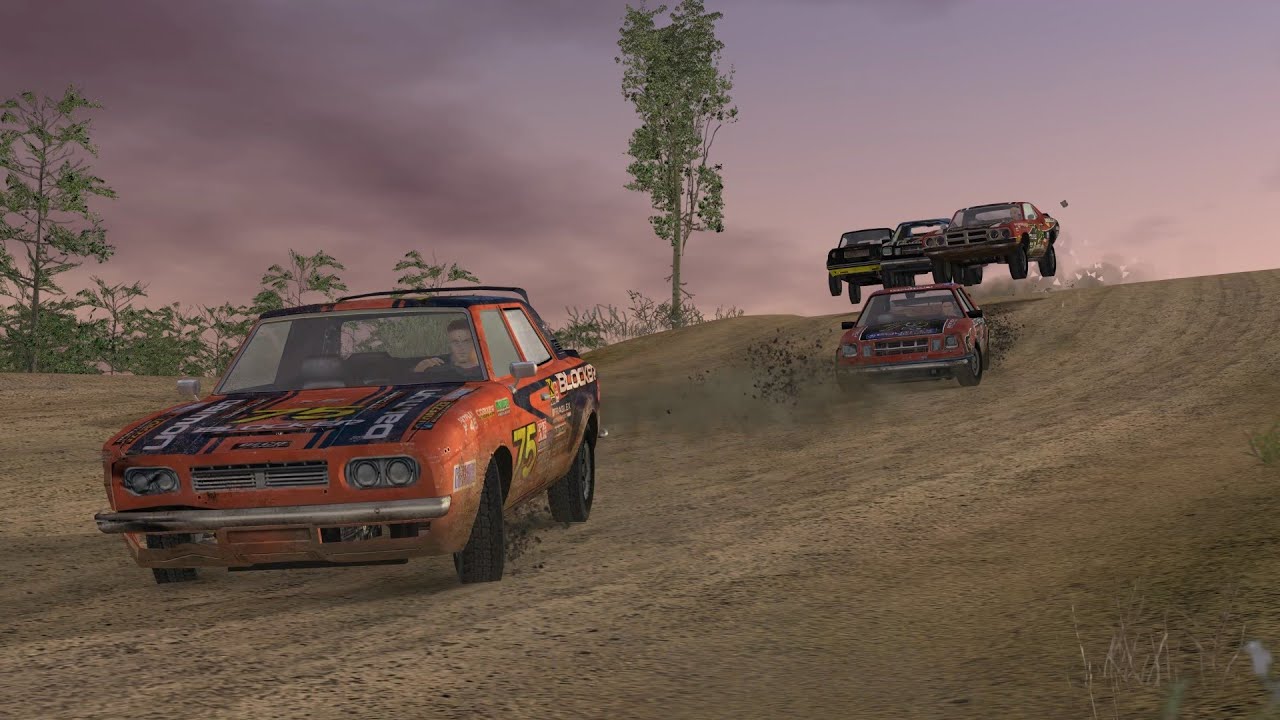 Flatout : Blockhead at Bunker Challenge - PC 4K - YouTube