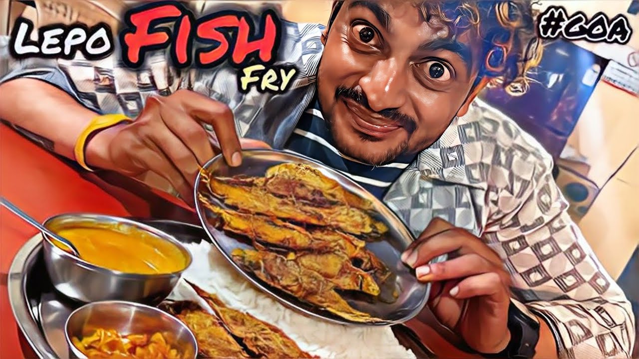 GOAN LEPO FISH FRY || Trying Goa Ka Sasta Aur Tasty Fish Food - YouTube