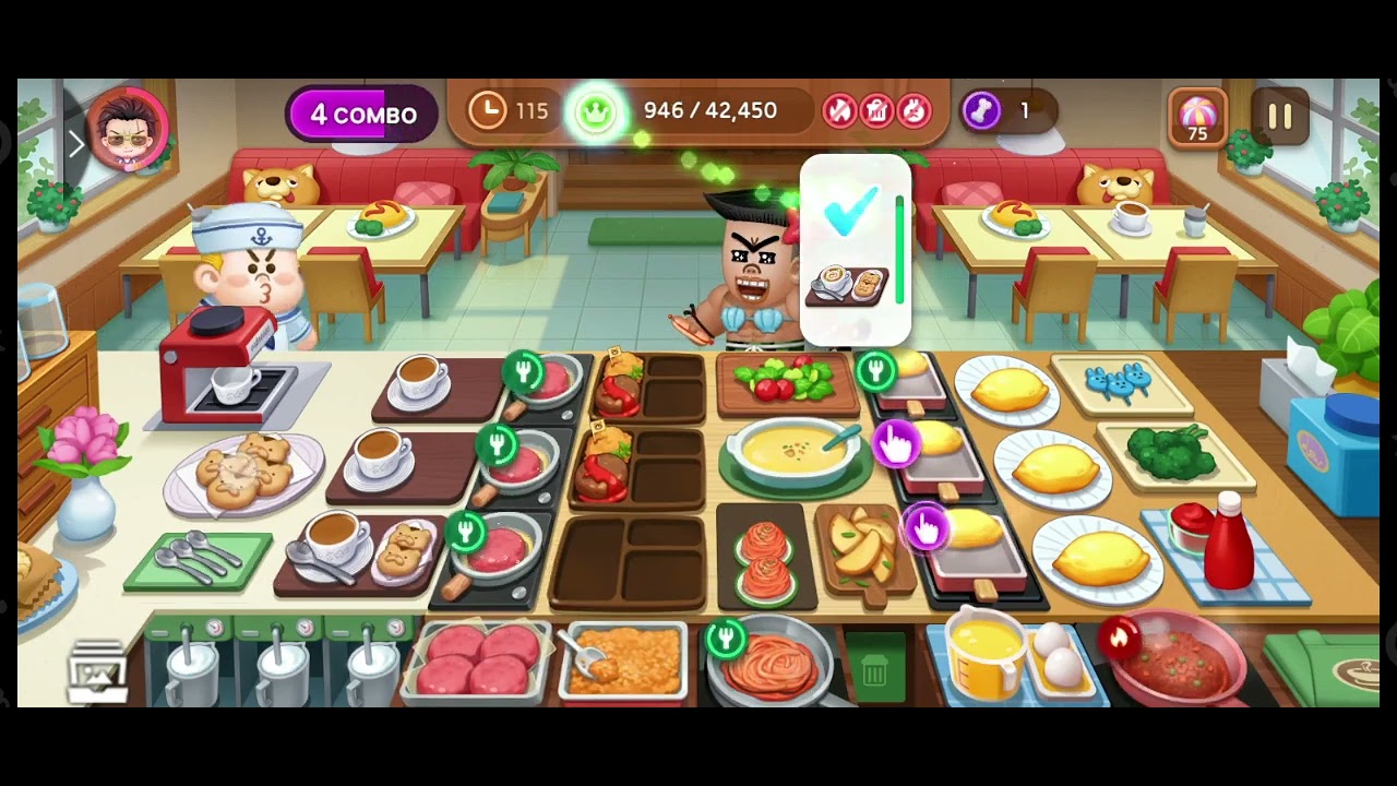 LINE CHEF SPECIAL STAGE GOKU CHEF WAY STAGE 31-35 - YouTube