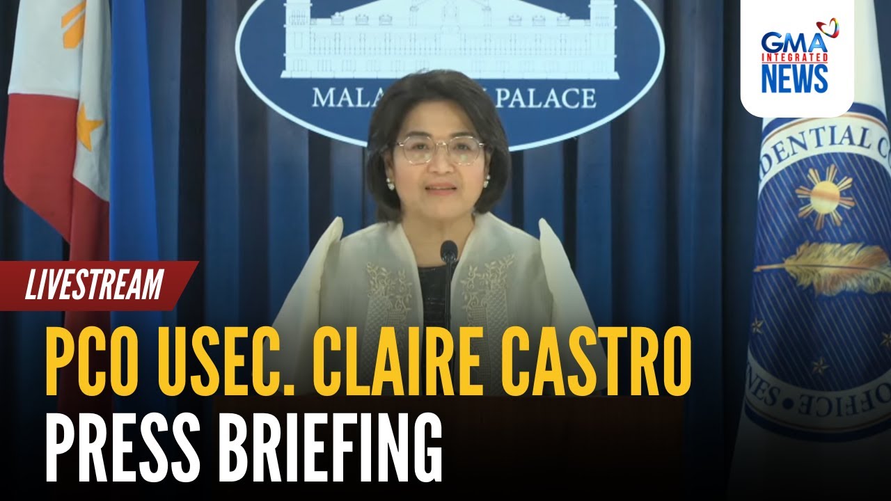 LIVE: PCO Undersecretary Claire Castro press briefing (Mar. 6, 2025 ...