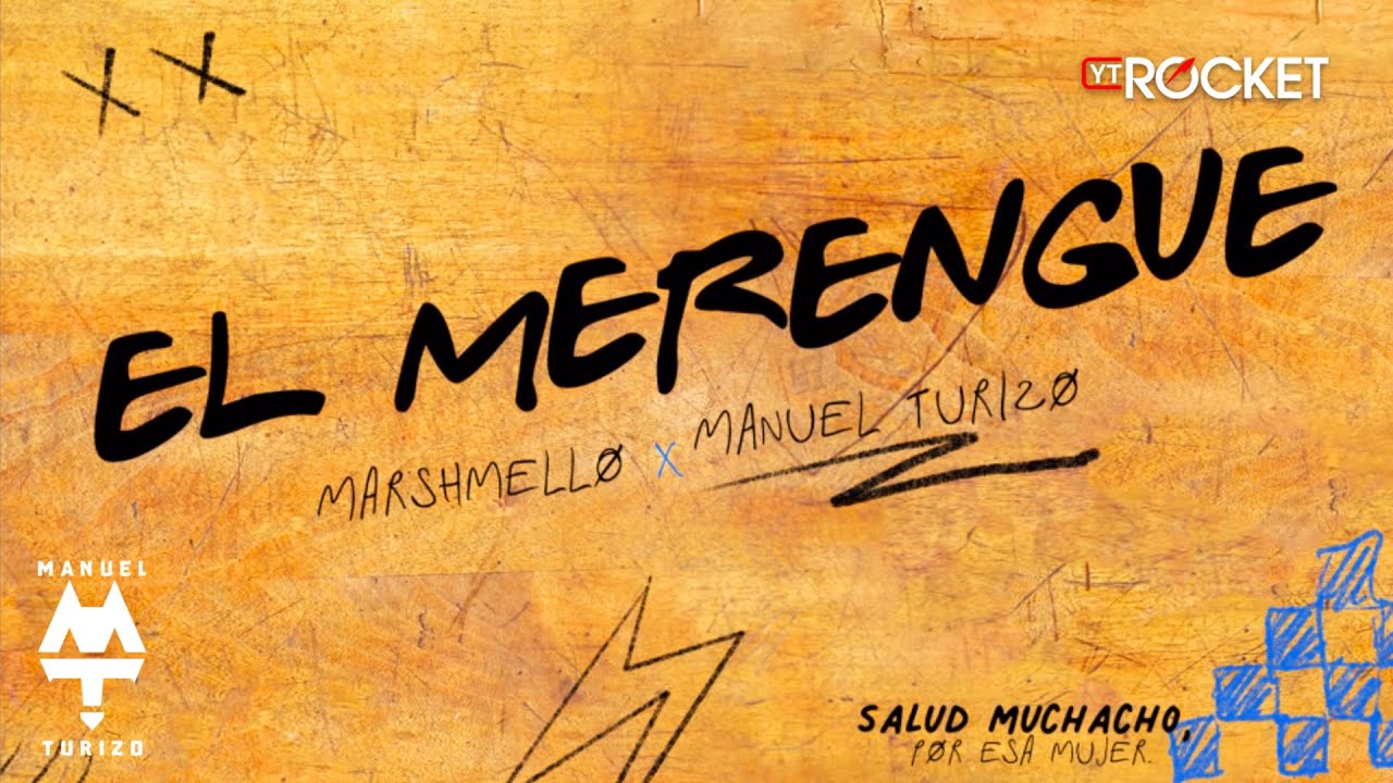 El Merengue - Marshmello x MTZ Manuel Turizo | Video Lyric - YouTube Music