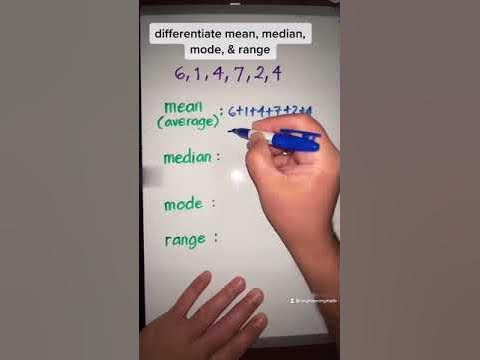 What's the difference between mean, median, mode and range? Descriptive ...