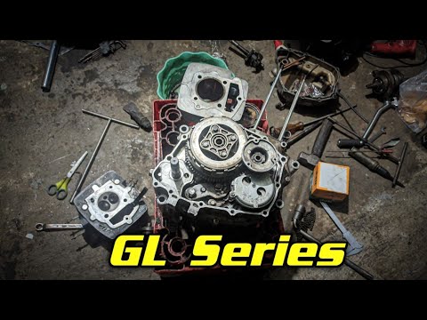 Proses pengerjaan Mesin GL Series Upgrade 150 CC - YouTube