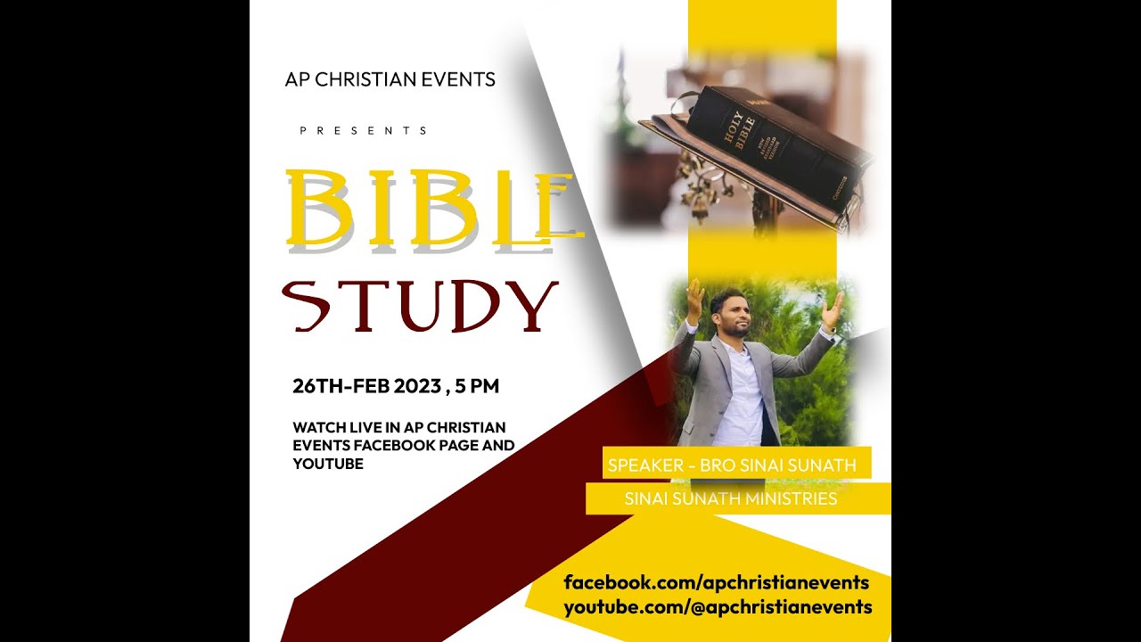 Worship & Word by Evangelist T. Sinai Sunath , Sinai Sunath Ministries ...