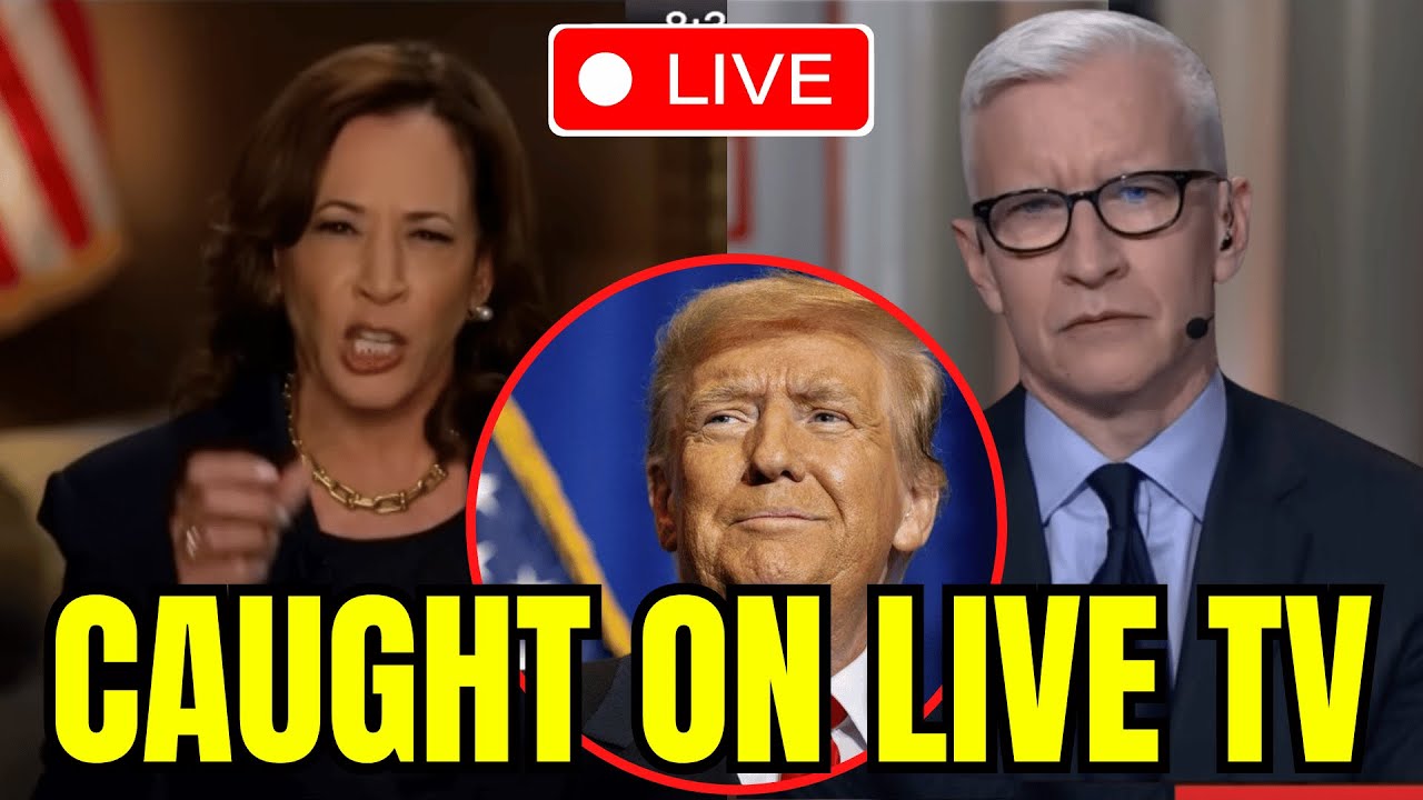 🚨Kamala Harris FLIPS OUT when Anderson Cooper Goes off Script & Trump's ...