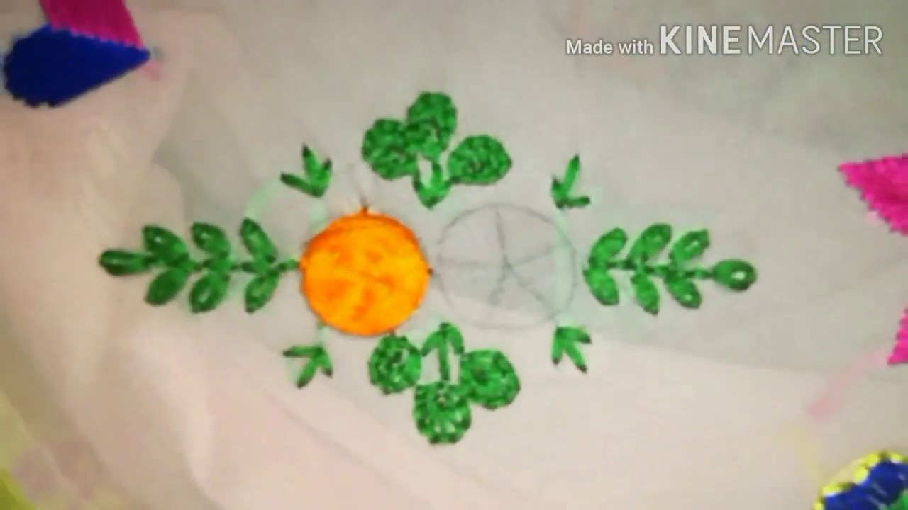 Hand Embroidery For Beginners | woven spider wheel | flower design ...
