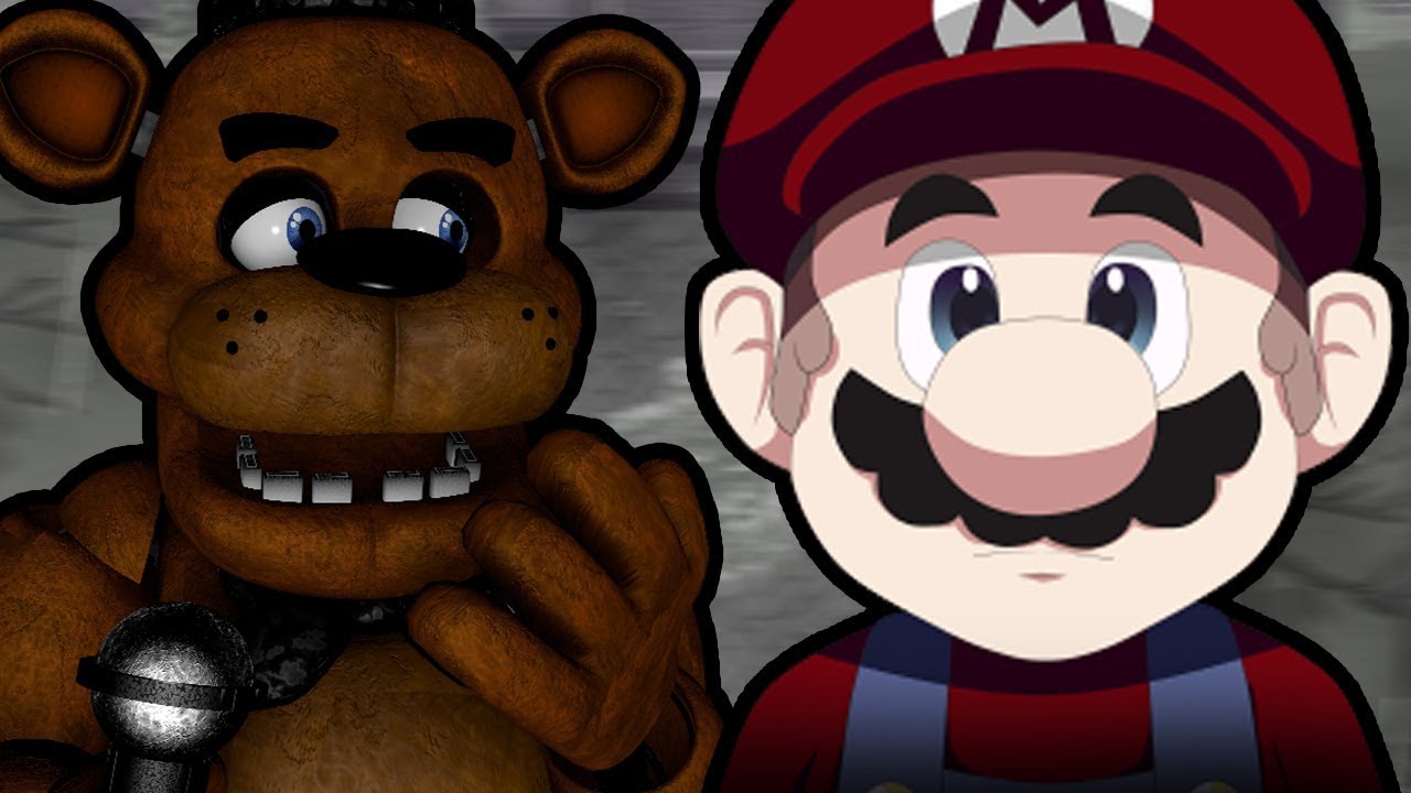 FREDDY PLAYS: Mario - The Music Box || MARIO EXPLORES A CREEPY AND ...