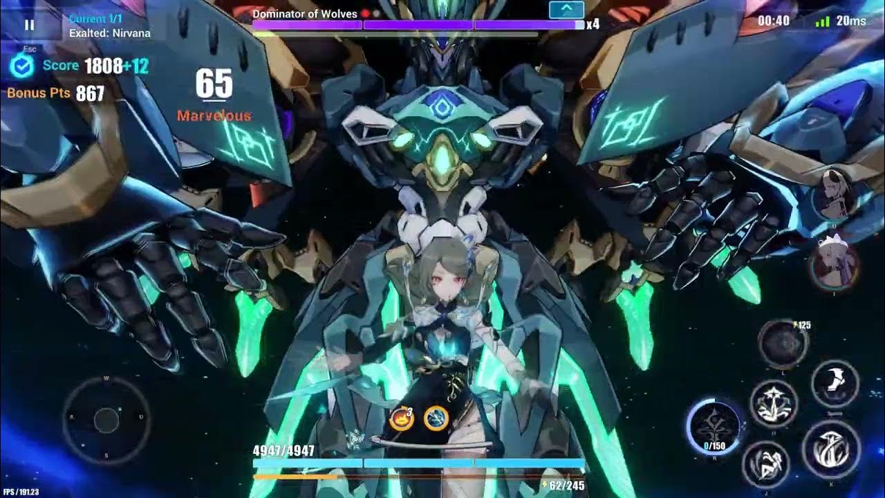 『HI3 SEA』Abyss Nirvana D536 - Dominator of Wolves 809 pts【Type Counter】 - YouTube