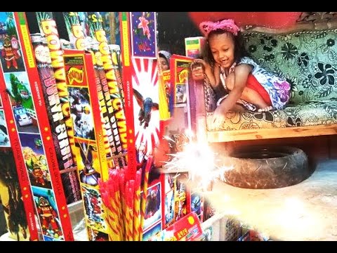 mainan kembang api - YouTube