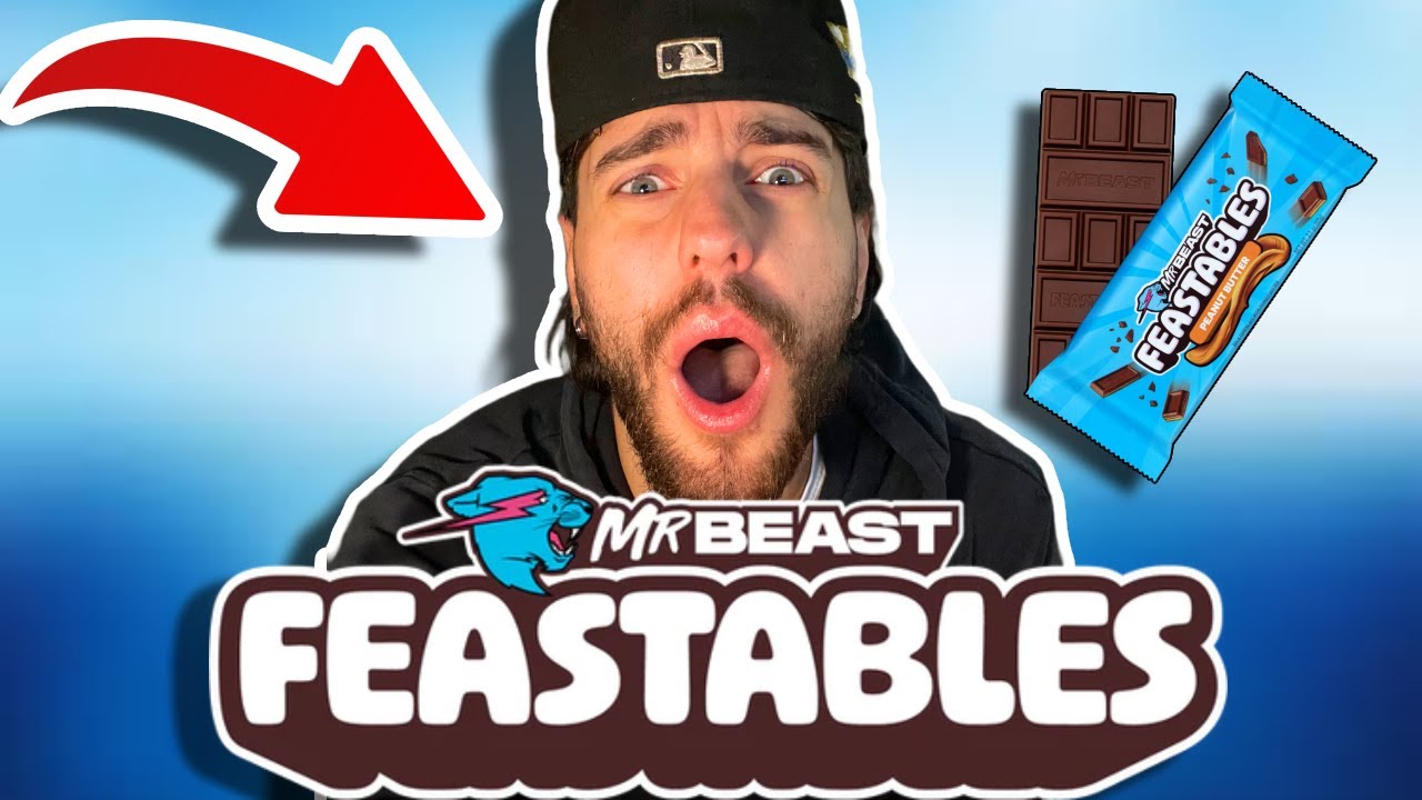 Reviewing Mr Beast *NEW* Feastables Chocolate Bars - YouTube