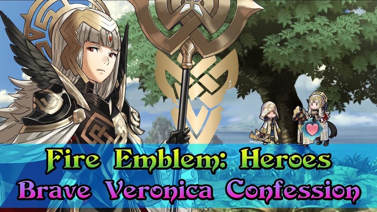 [Fire Emblem: Heroes] Brave Veronica Confession | Level 40 Dialogue ...