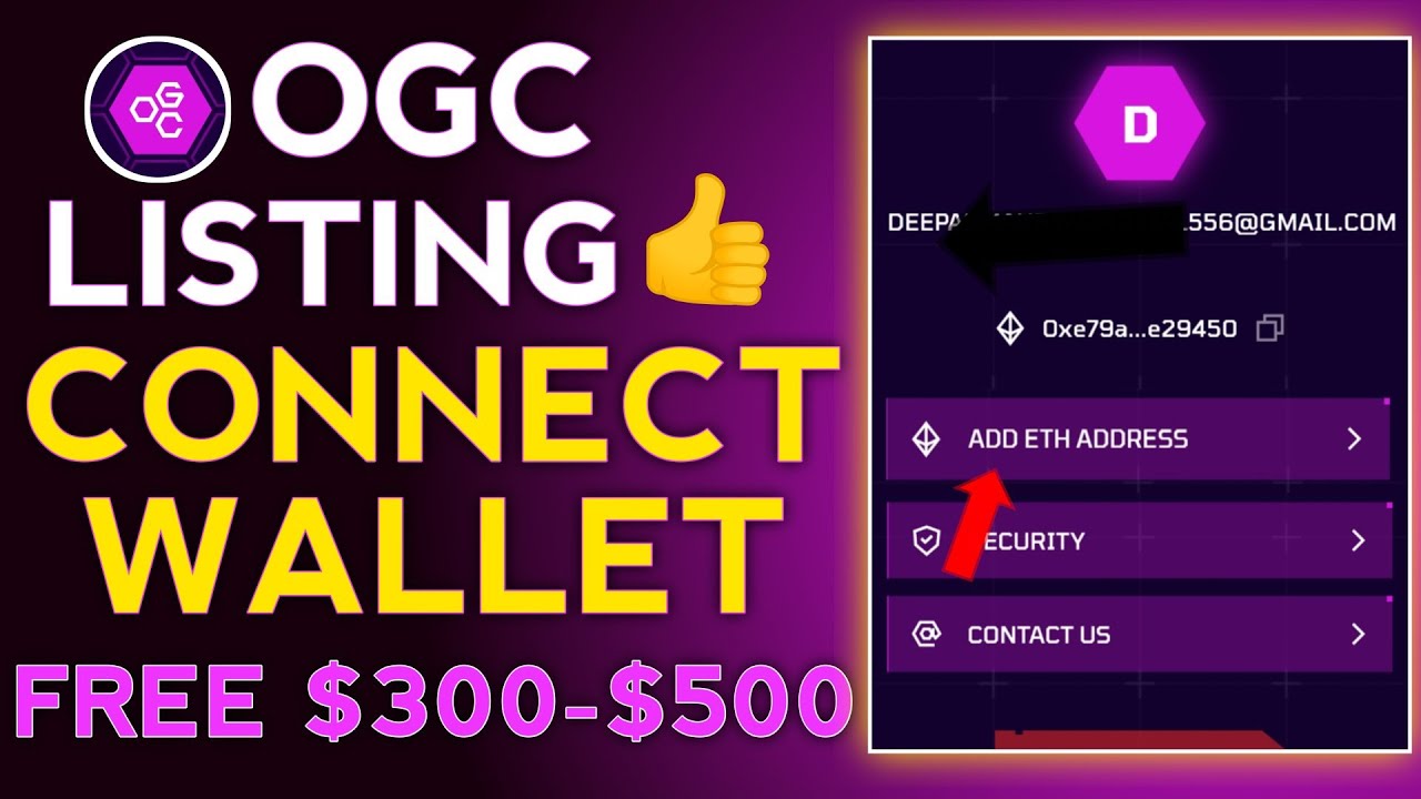 OGC Listing Confirmed || How To Connect METAMASK Wallet || Full Video ...