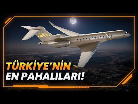Türk iş insanlarının lüks hava araçları - 80 Milyon dolara jet almak!