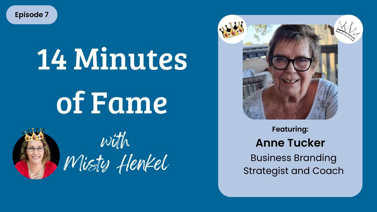 14 mins of Fame with Anne Tucker (Episode 7) - YouTube