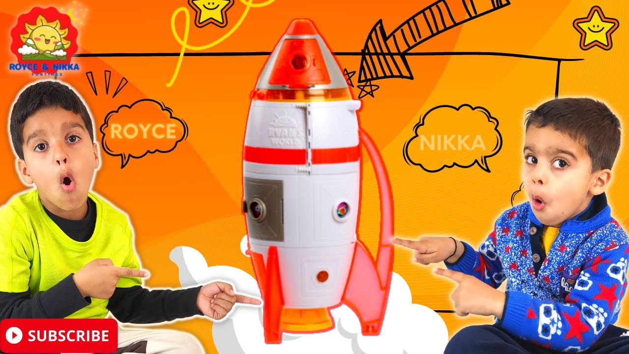 Ryan's World's Largest Rocket Ship - Playing Royce & Nikka # ...