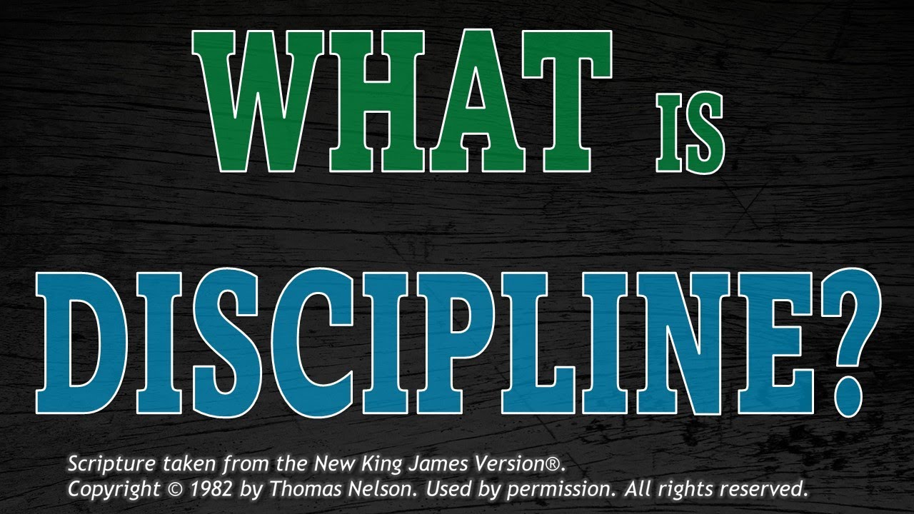 "What is Discipline?" by Steven J. Wallace - YouTube