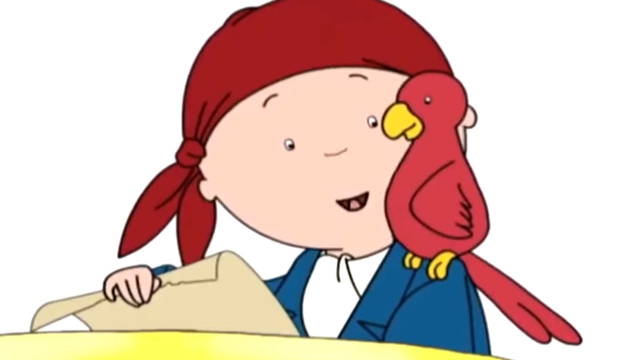 Caillou and the Treasure Map | Caillou | Cartoons for Kids | WildBrain ...
