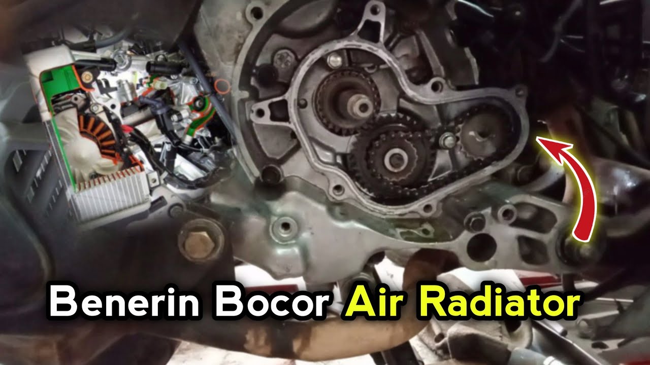 Penyebab Air Radiator Bocor Vario 110 - YouTube