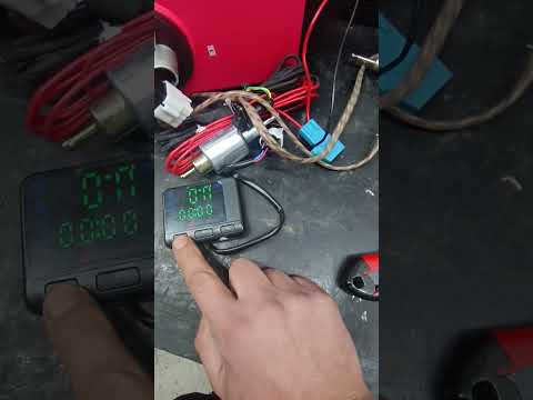 Vevor wevasto dizel ısıtıcı kontrol panel ayarı şifre girilmesi