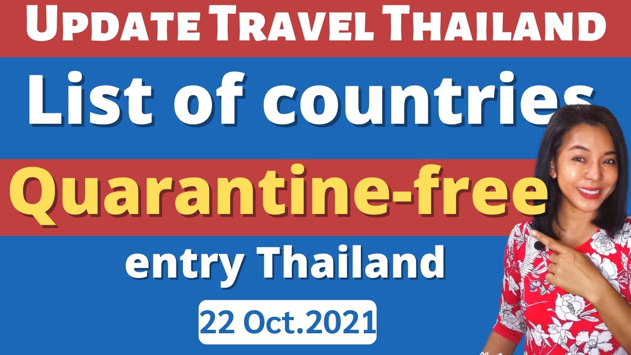 List of countries for Quarantine-free entry - YouTube