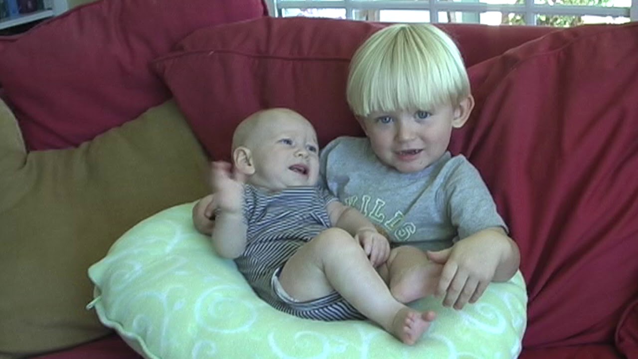 Caleb & Baby Micah 2008 - YouTube
