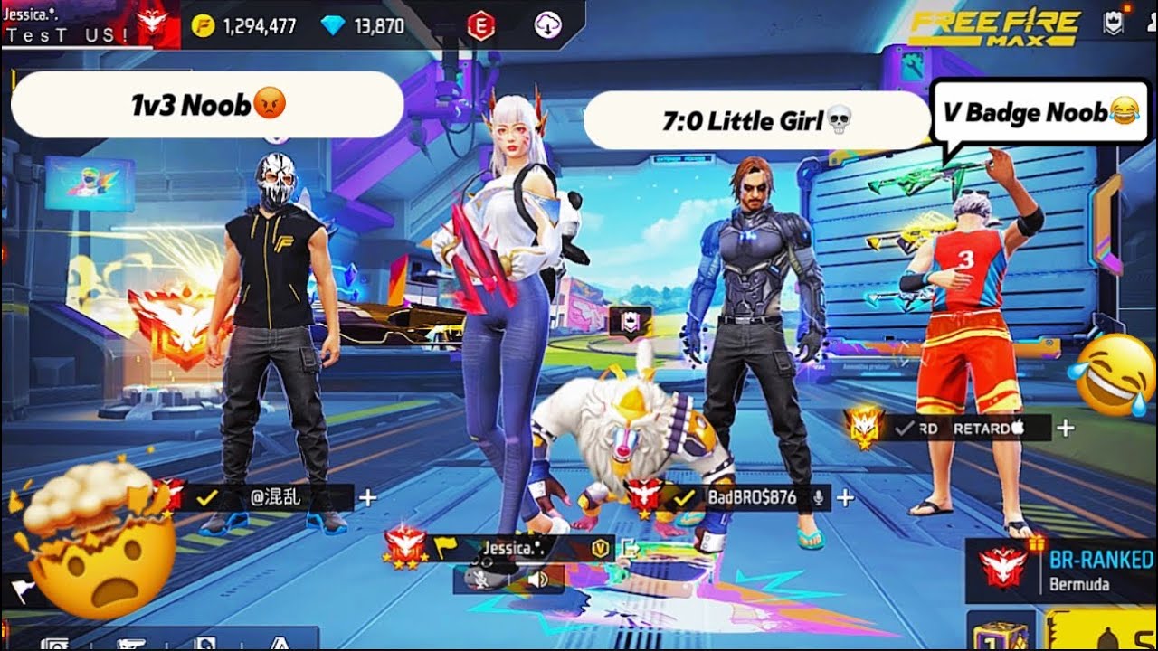 Trash Talking World Chat Players As a FAKE Girl and They Challenged Me ...