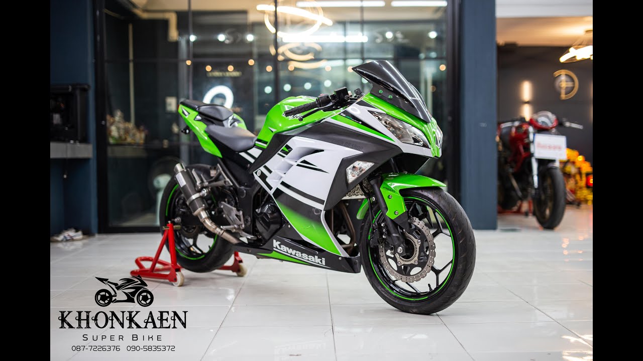 Ninja300 2014 abs รุ่นครบรอบ30ปีค่างวดเดือนละ 1350!! - YouTube