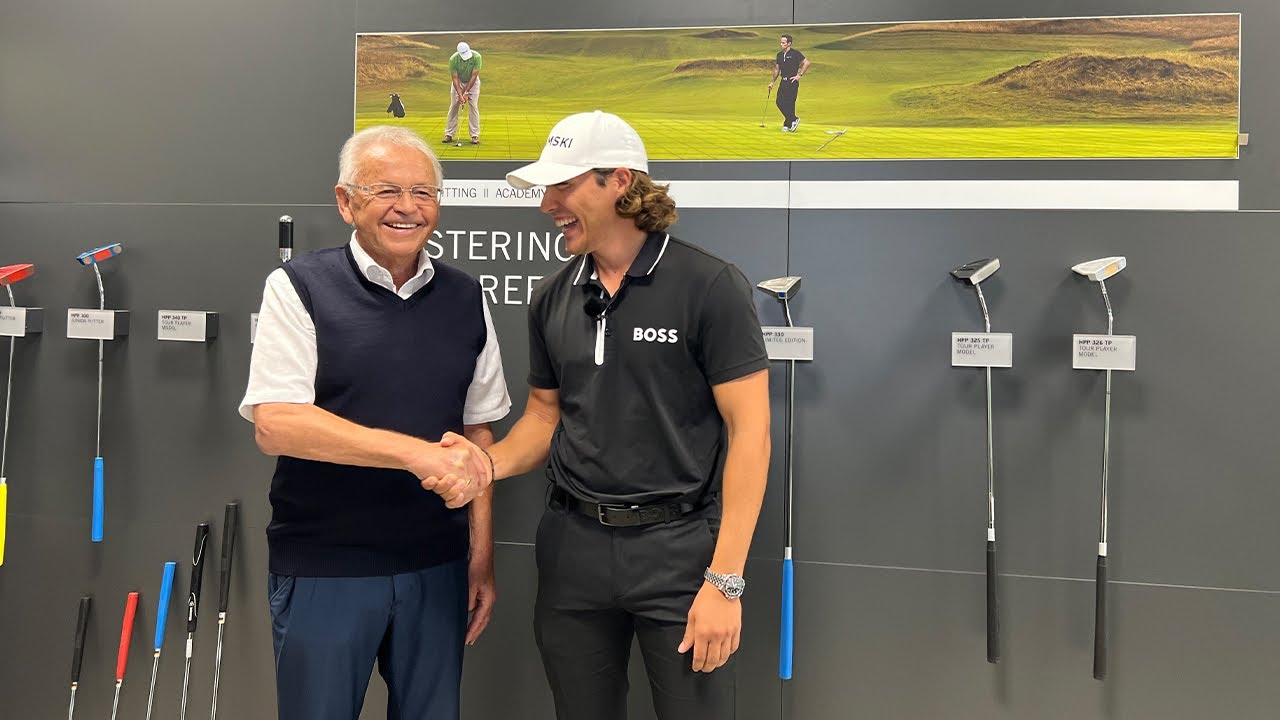 Dominic Foos zu Besuch in der KRAMSKI Putting Academy - YouTube