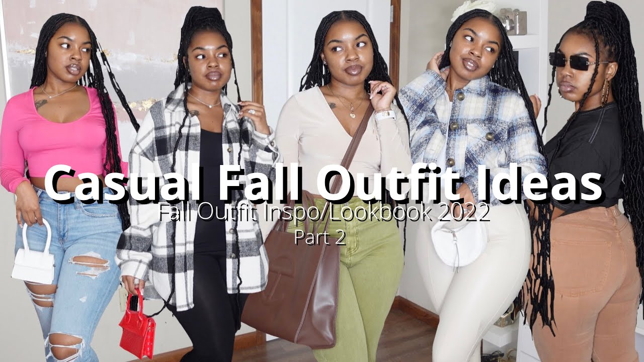 Casual Fall Outfit Ideaslookbook 2022 Pt 2 Luxury Tot Youtube
