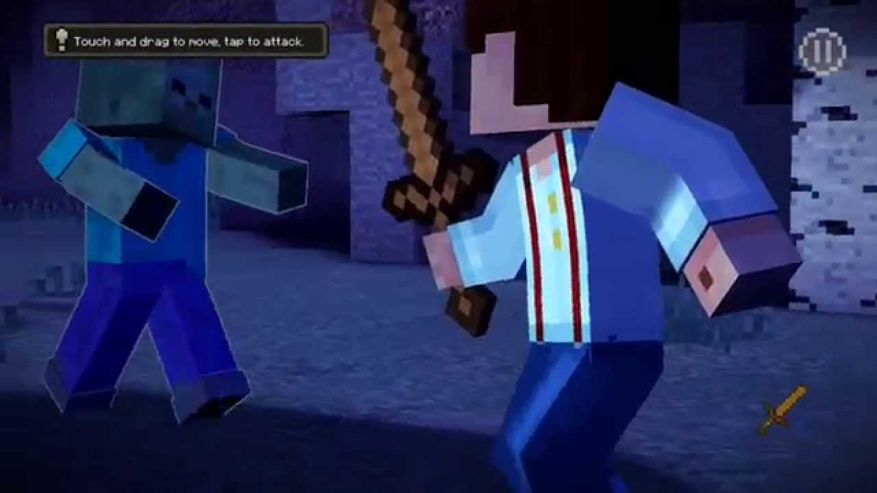 MINECRAFT STORY MODE PLAYTHROUGH: EPISODE 1-3 "ZOMBIE ATTACK!!!" - YouTube