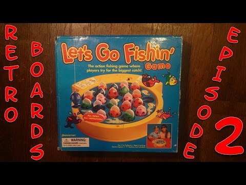 RETRO BOARDS - LET'S GO FISHING GAME - (HOW TO PLAY) - EPISODE 2 - YouTube