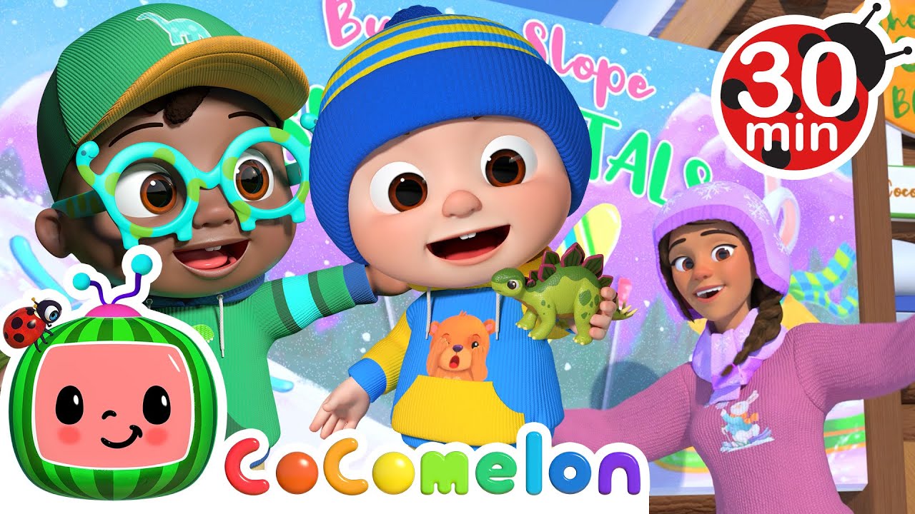 Winter Ski Song - @CoComelon | Kids Song | Nursery Rhymes | Spooky ...