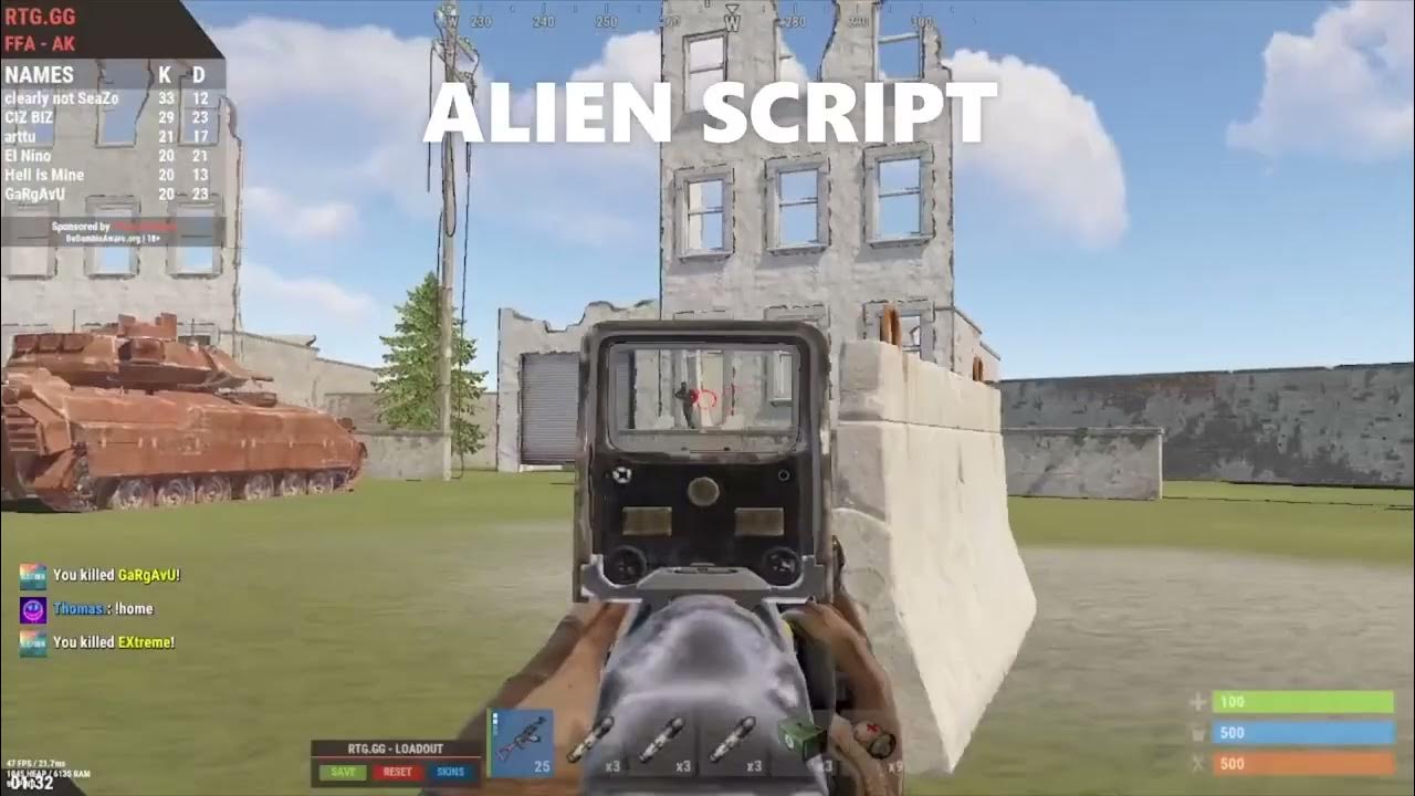 %100 SAFE | Rust yeni recoil script | Rust best new recoil | Alien ...