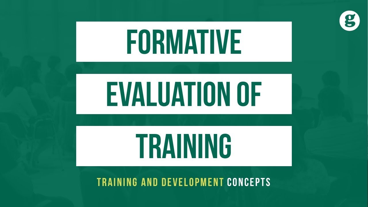 Formative Evaluation of Training - YouTube