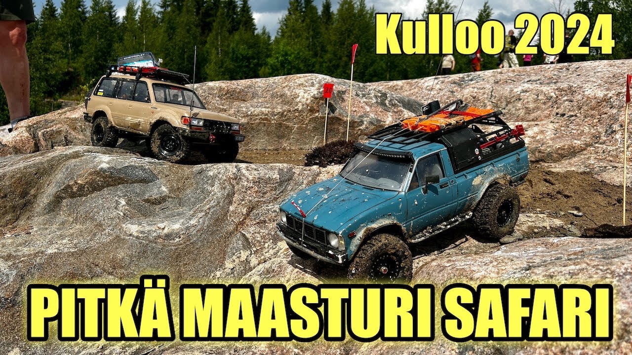 Kesän aloitus RC-maasturi safari Kulloo 2024 - YouTube