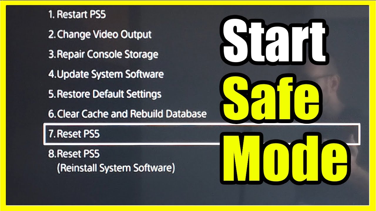 How to Start into Safe Mode to Troubleshoot issues on PS5 (Fast ...